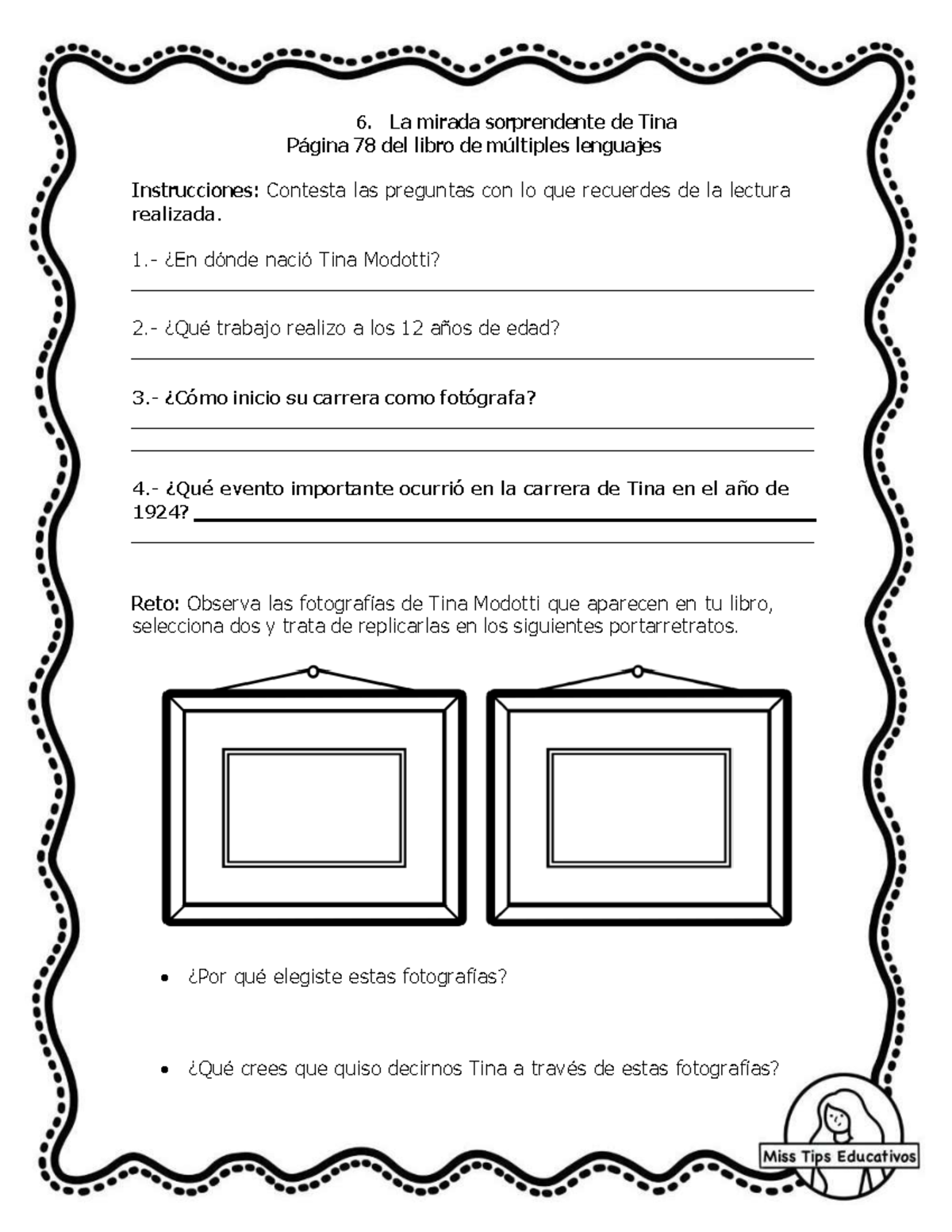 4 Grado Español: Actividades y Retos para la Clase de Lenguaje - Studocu