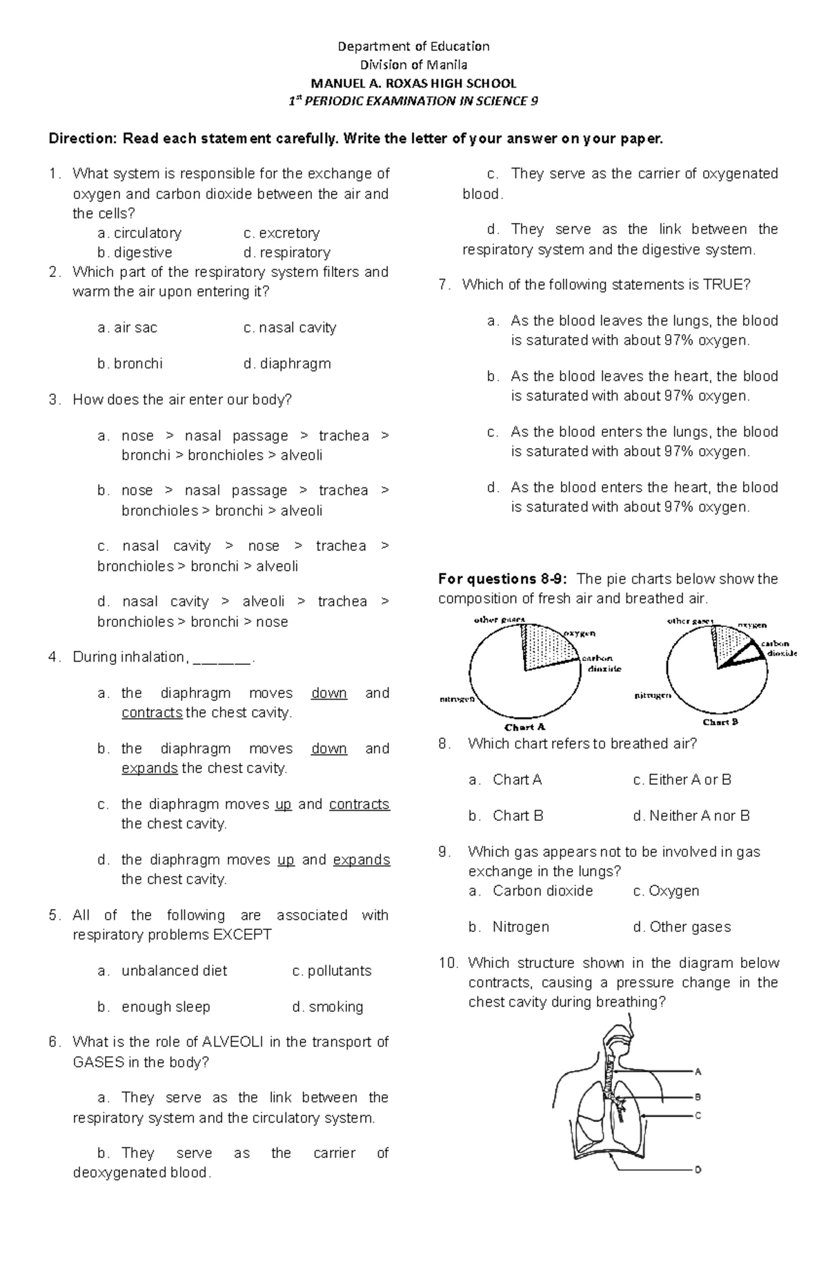 Science Grade 9 Q1 - Module - LEARNER’S MATERIAL 9 Science QUARTER 1 ...