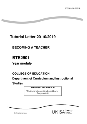Bachelor degree in education intermediate phase 90103 Curriculum ...
