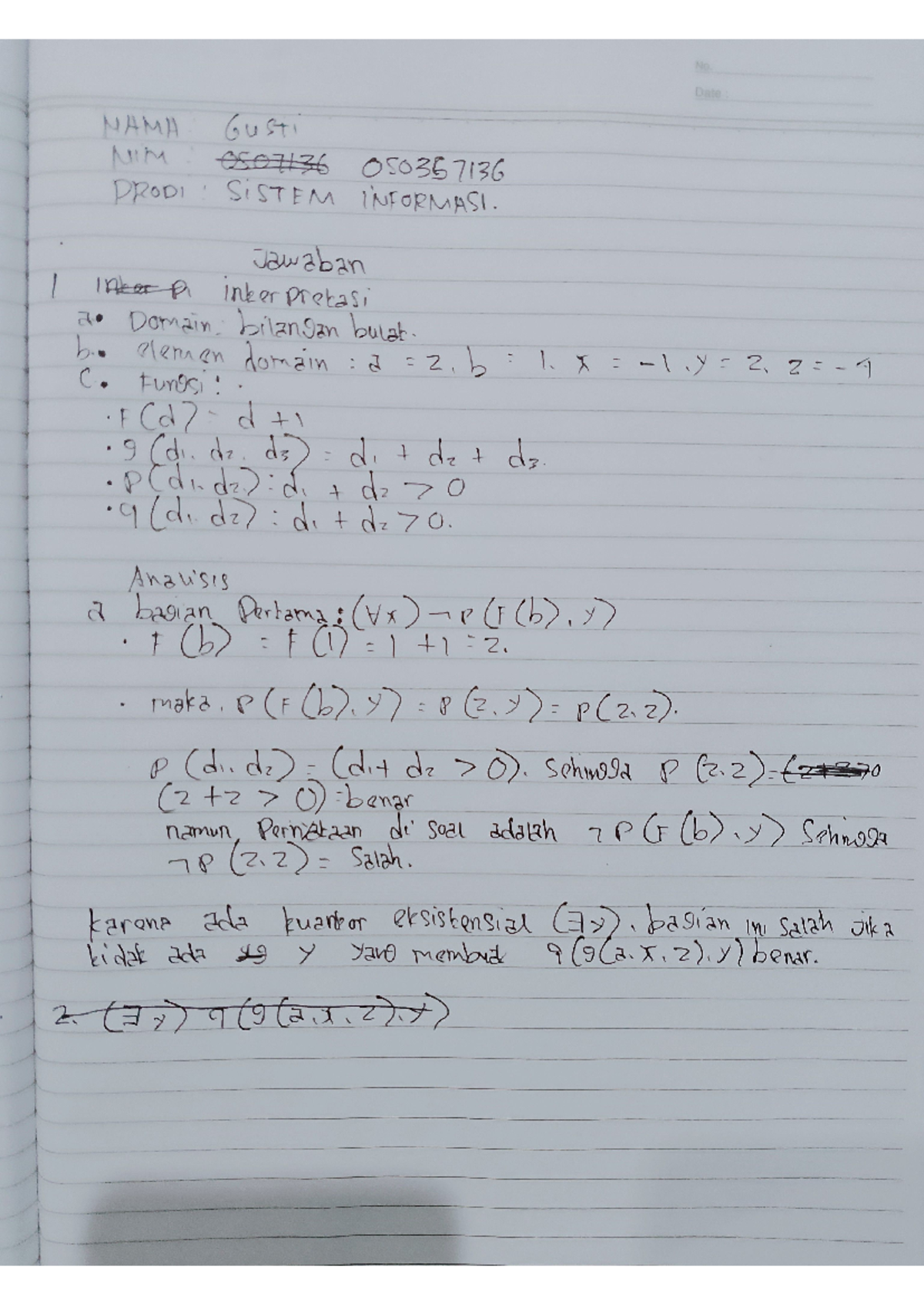 Diskusi 7 - gffgf - NAMH Gusti NIM 0507136 050357136 PRODI SISTEM ...