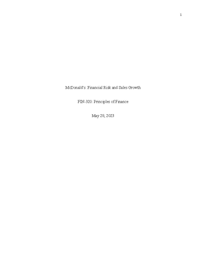 FIN 320 Module Six Journal-completed - Monica Mendez FIN 320 Module Six ...