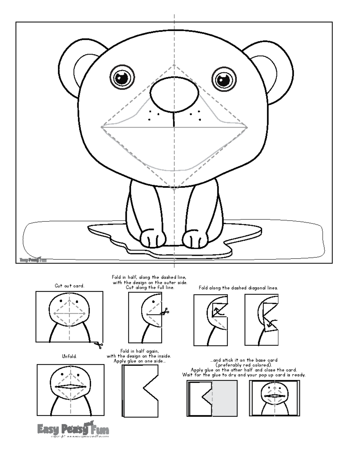 Polar Animals Pop Up Card Instructions - Studocu