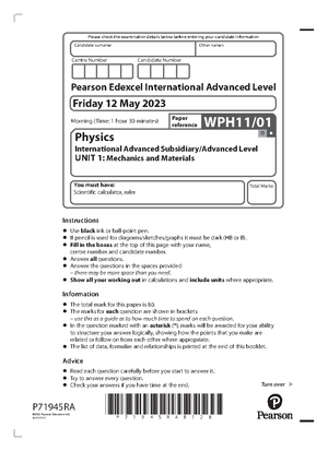 [Solved] Physics electricity a level VIR AND QIt questions - Physics ...