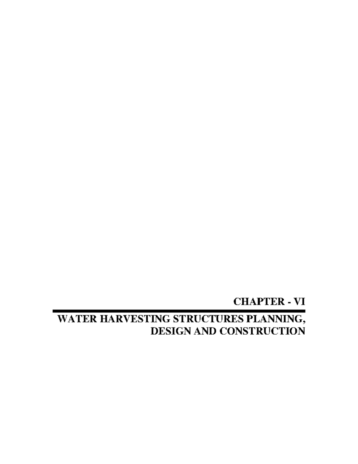Design and Construction of Percolation Tank for Water Harvesting - Studocu
