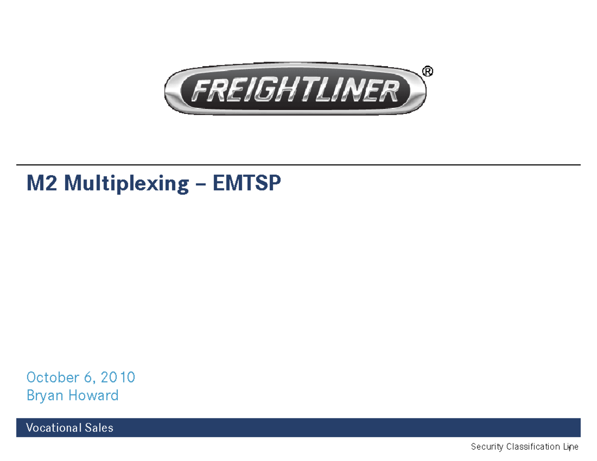 M2 Multiplexing Overview and Key Components - EMTSP - Studocu