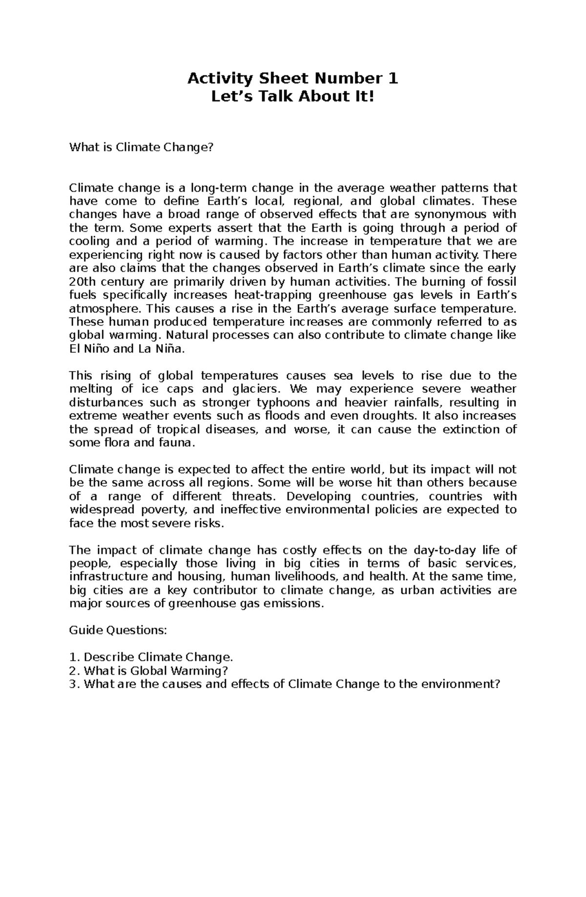 Detailed Lesson Plan for Science Grade 9 (DLP-SSP G9 Q3D1) on Volcanoes ...