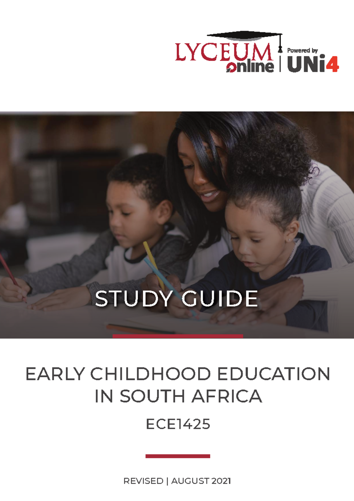 Study Guide: Early Childhood Education in South Africa (ECE1425) - Studocu