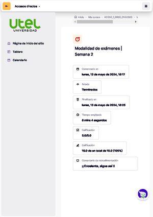 Puntos extra 2 autocalificable Revisión del intento - - Studocu