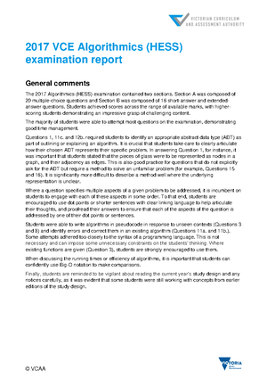 2025 VCE (NHT) General Mathematics Exam 2: Question & Answer Book - Studocu