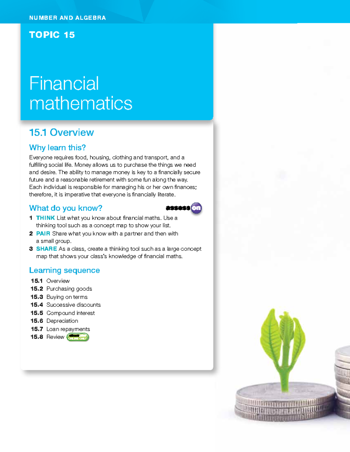10MAG Chapter 15: Financial Mathematics Overview and Key Concepts - Studocu