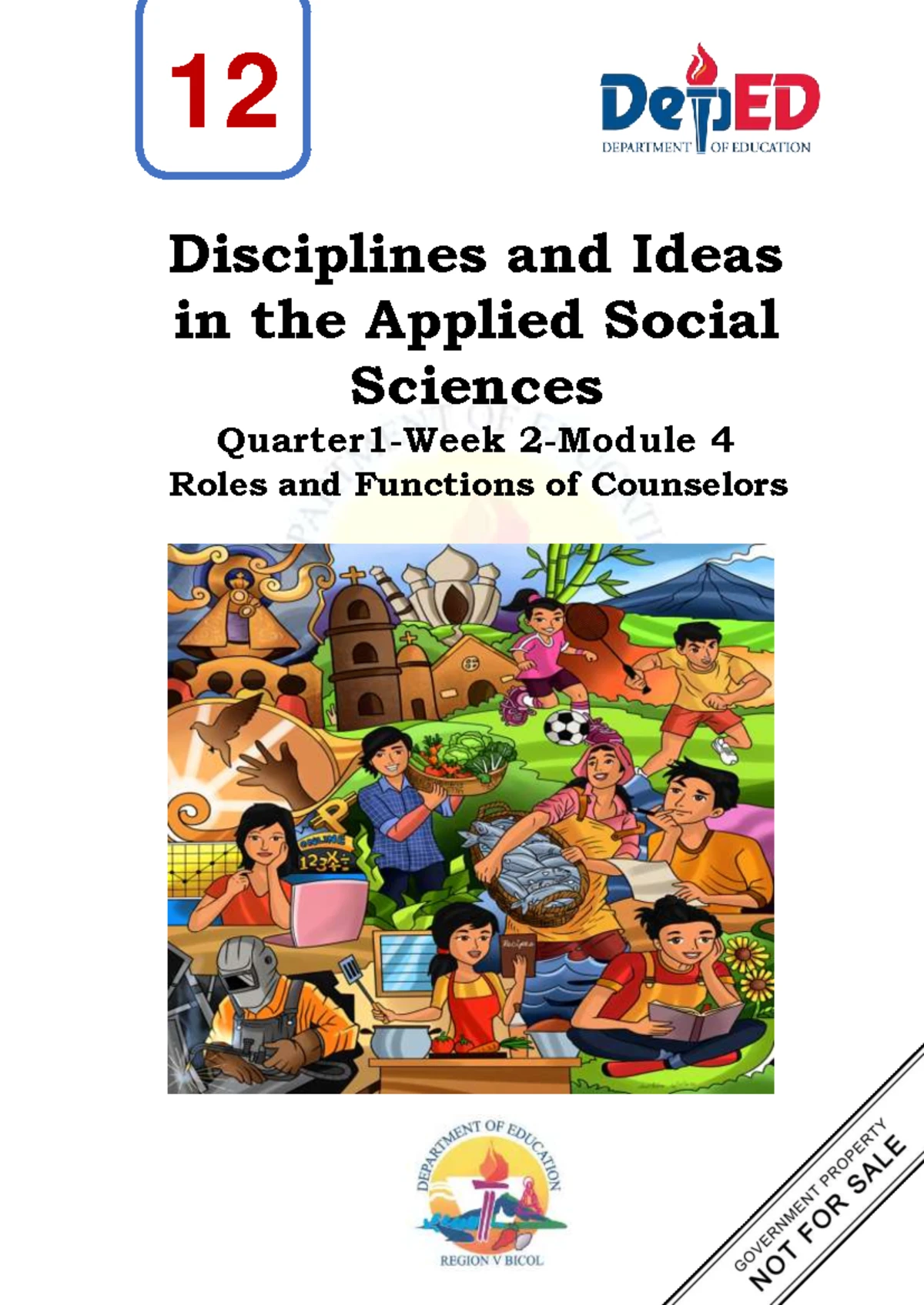 Diass-Q1-Module 3 - HUMSS - Disciplines and Ideas in the Applied Social Sciences Quarter 1- Week ...