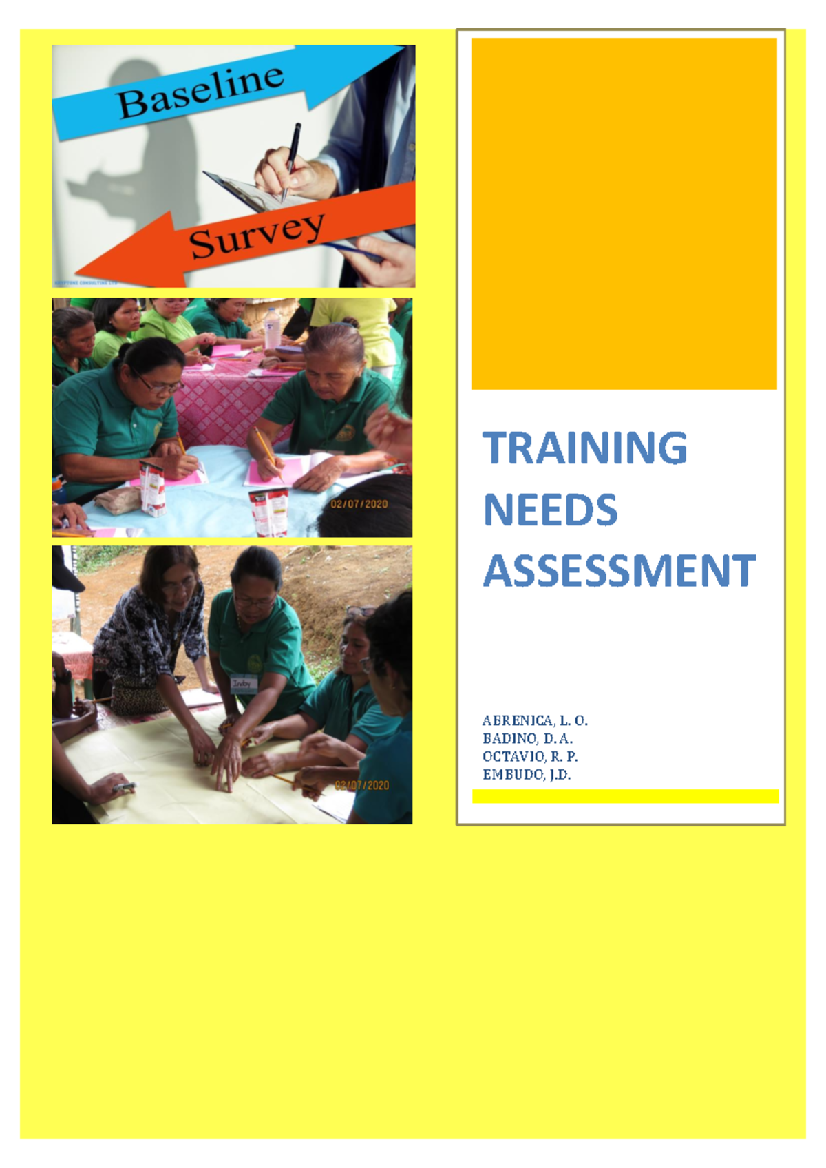 Ag Ext-Module-3: Training Needs Assessment Overview and Importance ...