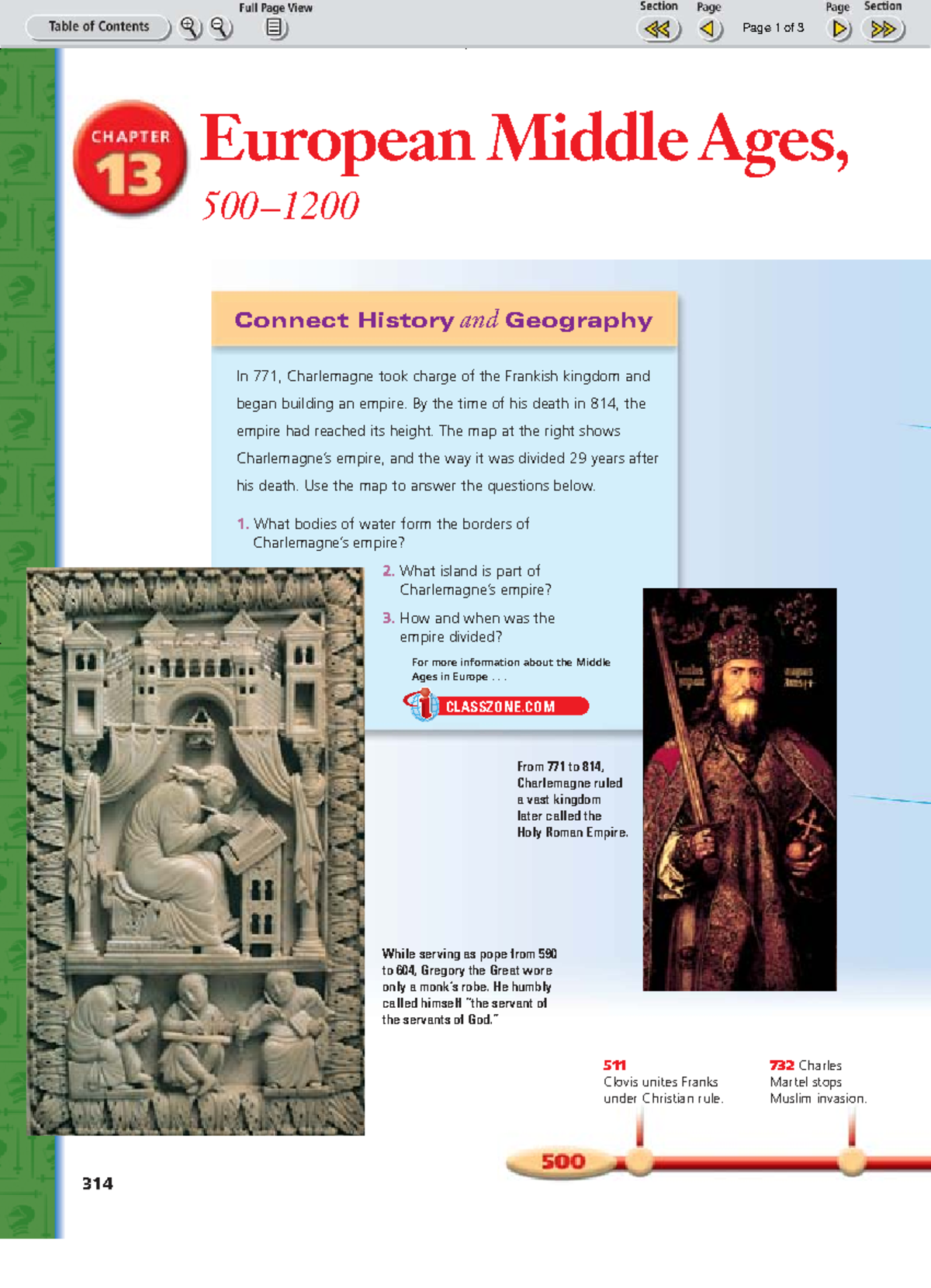 Chapter 13: European Middle Ages - Key Events and Figures - Studocu