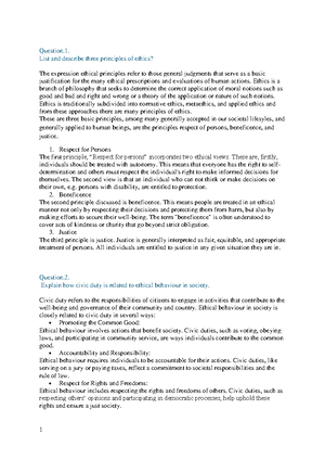 [Solved] What is the definition and exposition of ethical theory ...