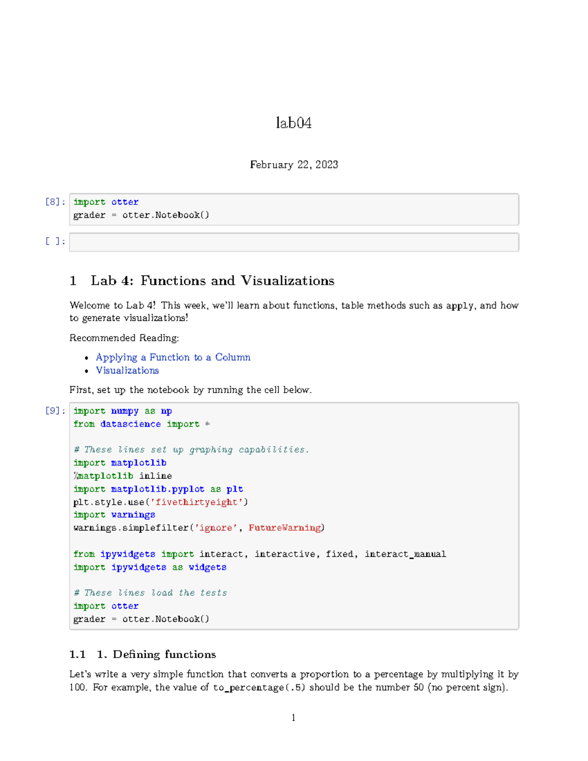 OLaksman lab04 - Functions and Visualizations in Python Programming - Studocu