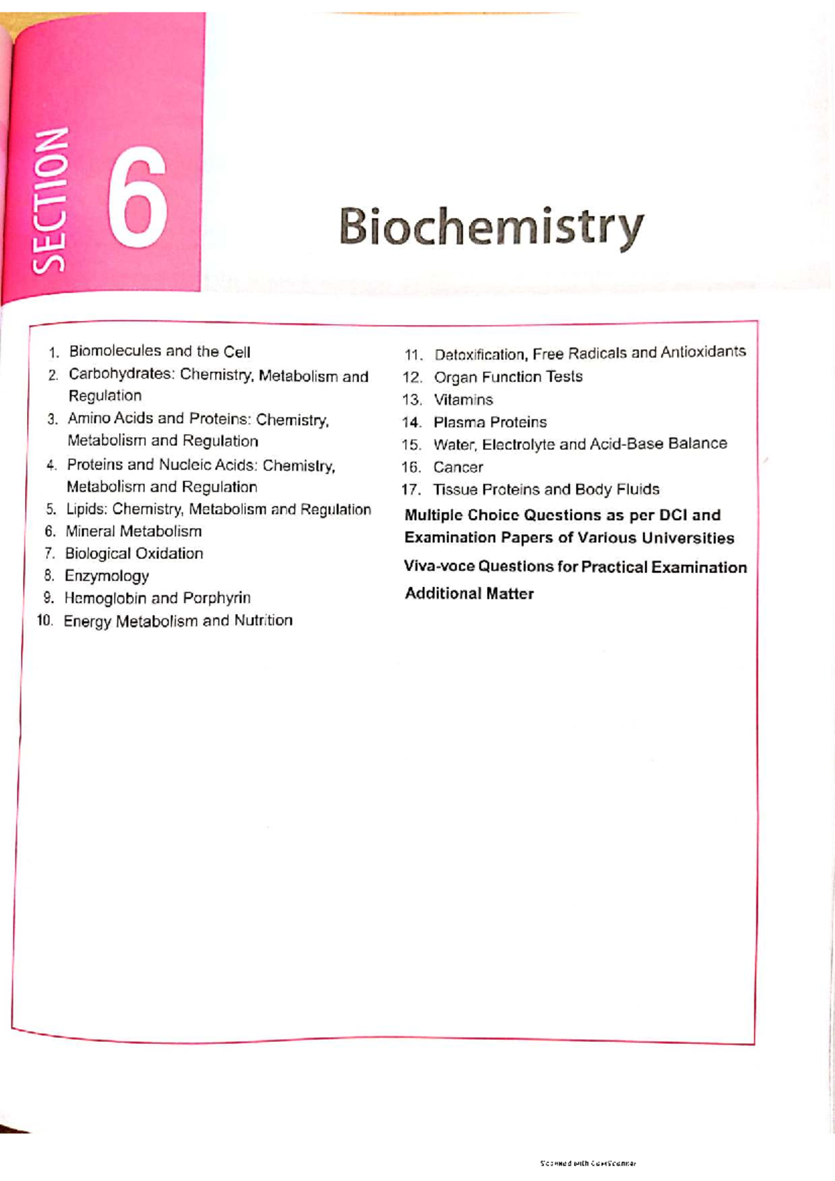**Comprehensive Study Guide for Biochemistry (BDS 451)** - Studocu