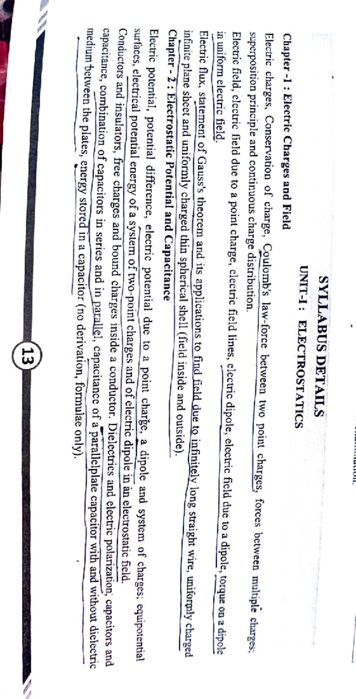 XII Physics Important Long Questions & Derivations - Electrostatics to ...
