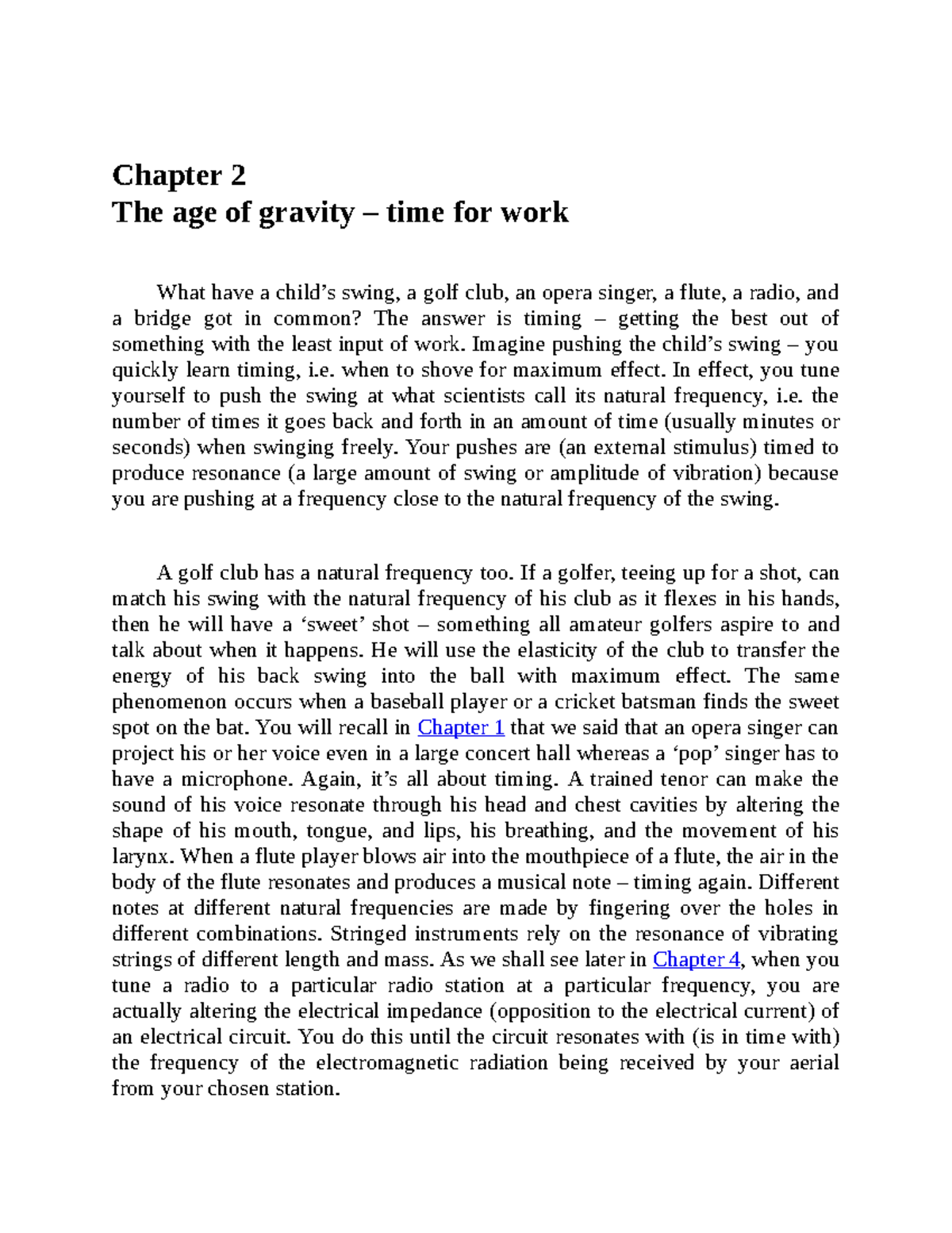 Chapter 2: The Age of Gravity and Work in STEM (Physics 101) - Studocu