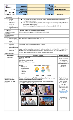 GMRC WEEK 1 QUARTER 4 - GMRC - 1 4TH QUARTER MATATAG CURRICULUM BASED ...