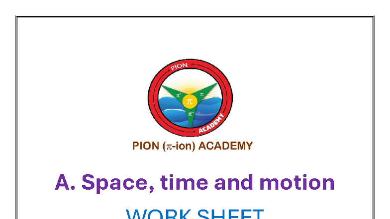 A4. Rigid Body Mechanics Worksheet: Key Concepts and Questions - Studocu