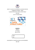Data Structures and Application - BCS304 - VTU - Studocu