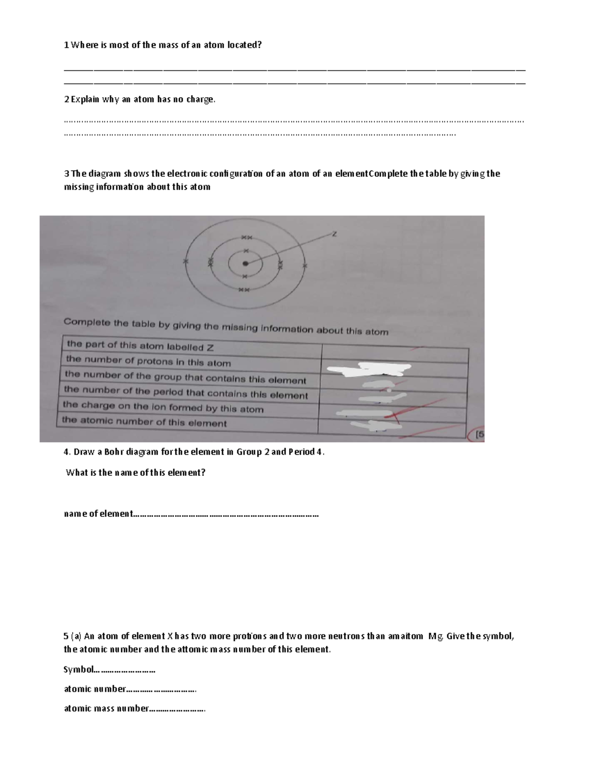 Test 1 - Past Papers for Lower Secondary Science, Maths & English - Studocu