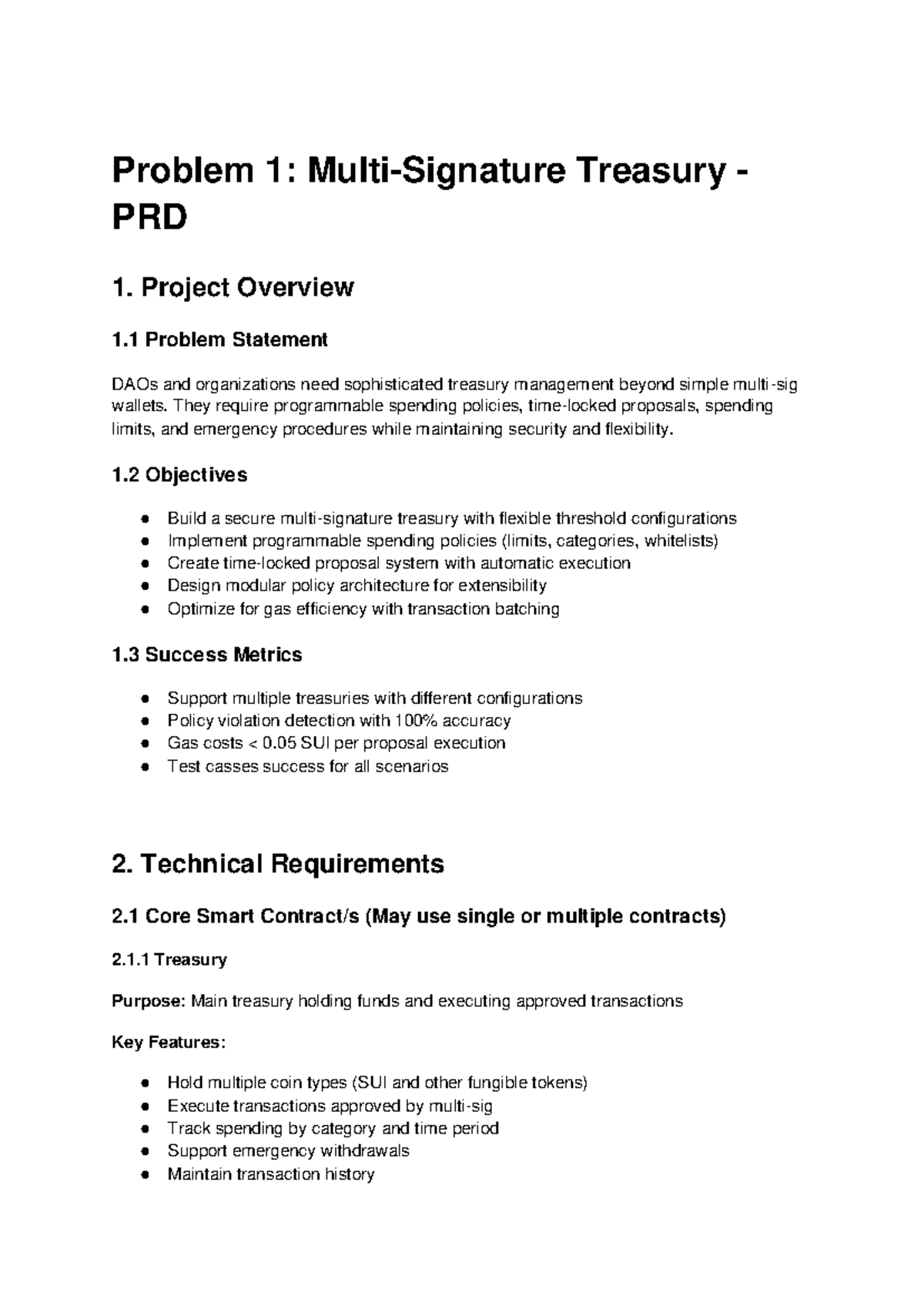 Treasury Management System Design: Problem Statement & Requirements ...