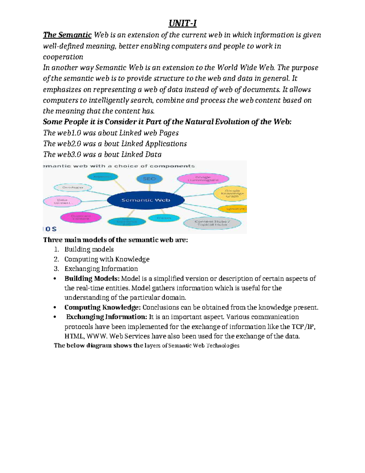 Semantic Web & XML: Key Concepts and Enterprise Impact (PPLE) - Studocu