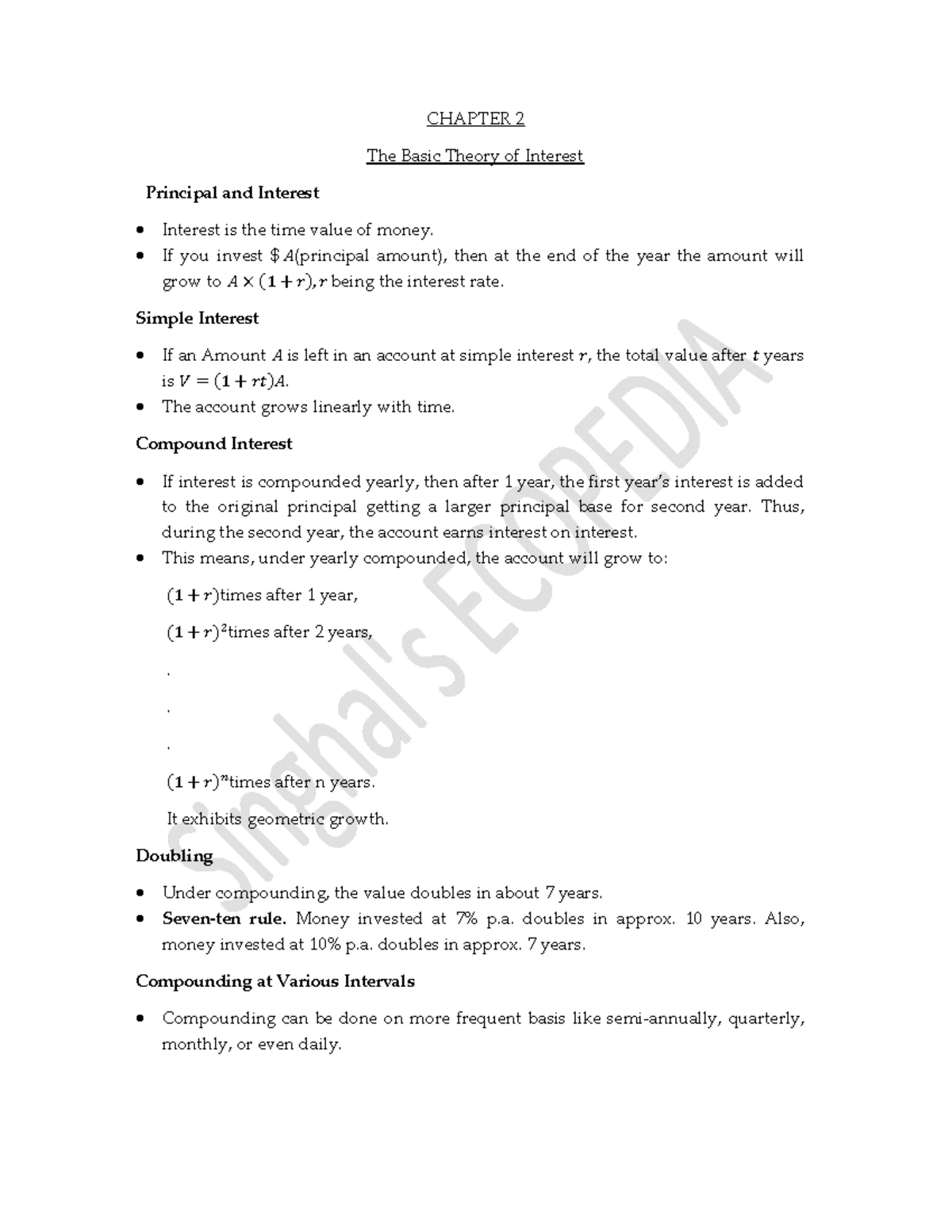 Basic statistics for economics - Basic Statistics for Economists Basic ...