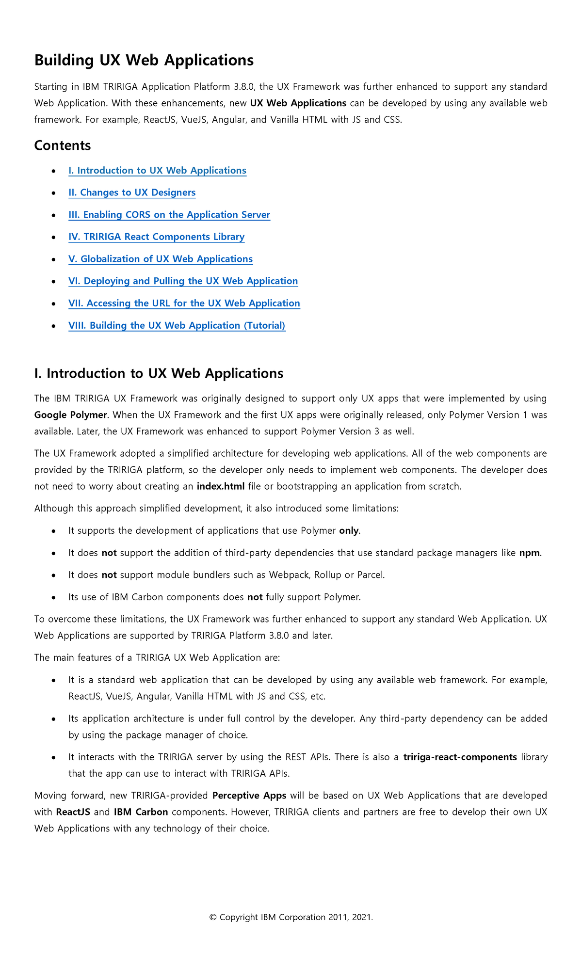 Building UX Web Applications with IBM TRIRIGA 3.8.0: A Tutorial - Studocu