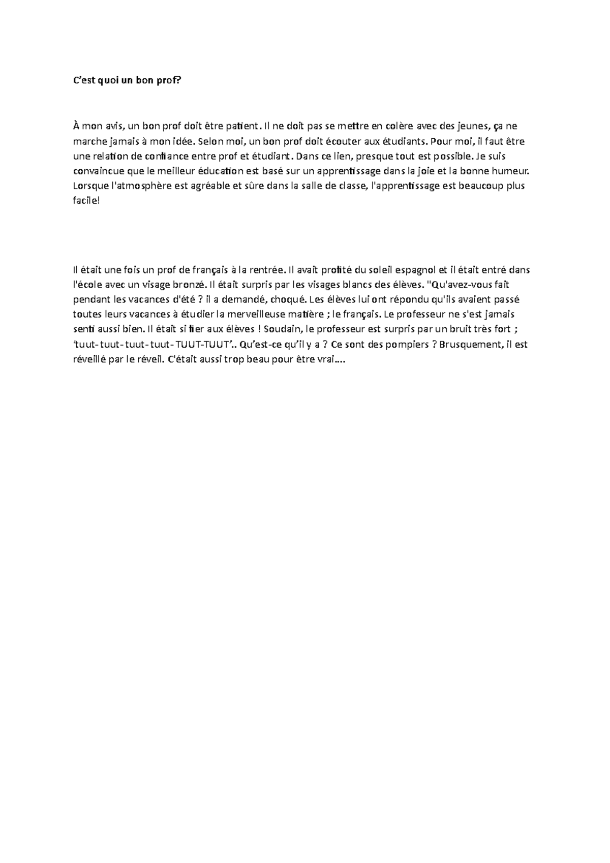 C'est quoi un bon prof ? Les qualités d'un enseignant idéal - Studeersnel