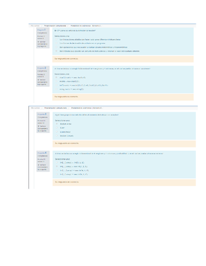 Modalidad de exámenes Semana 6 Revisión del intento - Programación estructurada ...