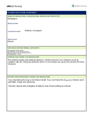 Donepezil - ATI Active Learning Templates - ACTIVE LEARNING TEMPLATES ...