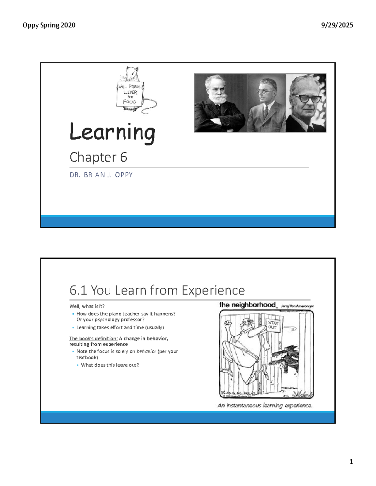 Psychology 101: Understanding Classical & Operant Conditioning ...