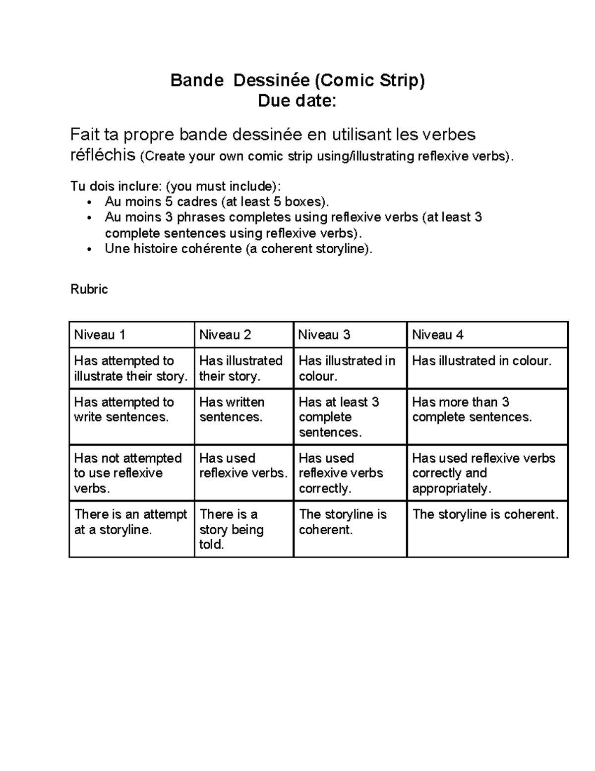 Bande Dessiner-1 - comic strip project - Bande Dessinée (Comic Strip ...