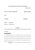 [Solved] The background information of the area of atteridgeville - A ...