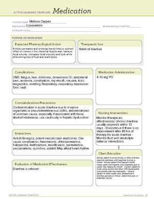ATI Medication - Filgrastim - ACTIVE LEARNING TEMPLATES THERAPEUTIC ...