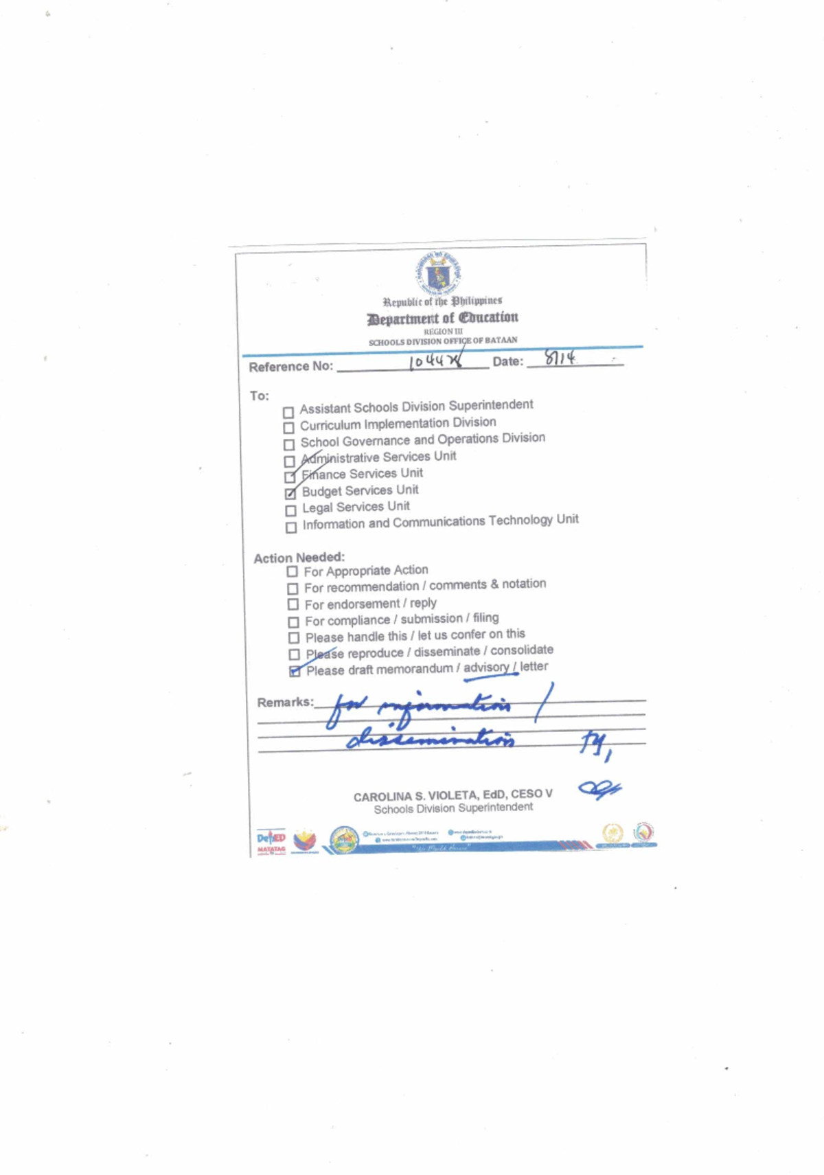 Advisory on DBM Budget Circular No. 2024-2: Communication Expenses ...