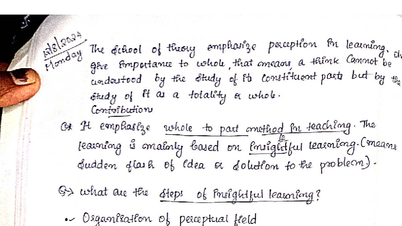 First SEM PSY 101: Insights into Educational Psychology and Humanism ...