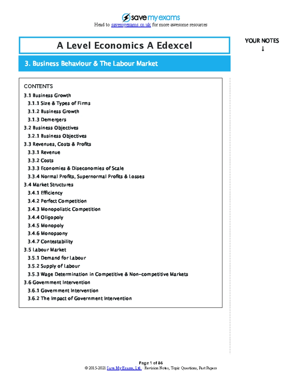 AQA Economics AS-Level: Macroeconomics Topic 2 - Circular Flow of ...