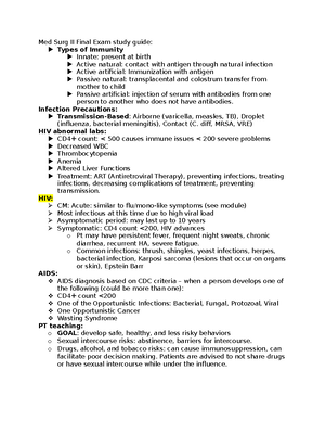 Med Surg II Exam 2 Study Guide: GI & Renal Systems Overview - Studocu