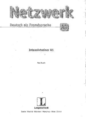 A1 Modelltest Paper 1 - Practice German A1 Level Exam - GOETHE ...