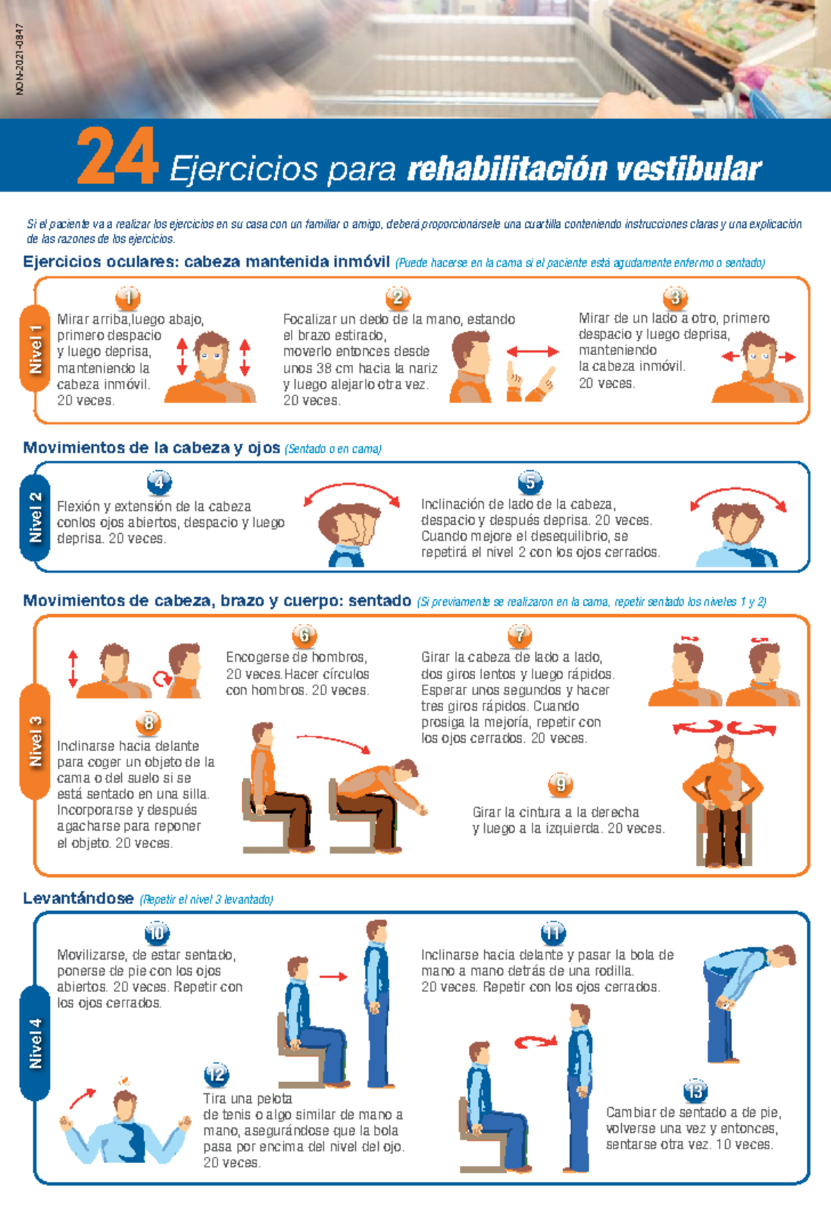 Ejercicios de Rehabilitación Vestibular 2021: Guía Práctica - Studocu