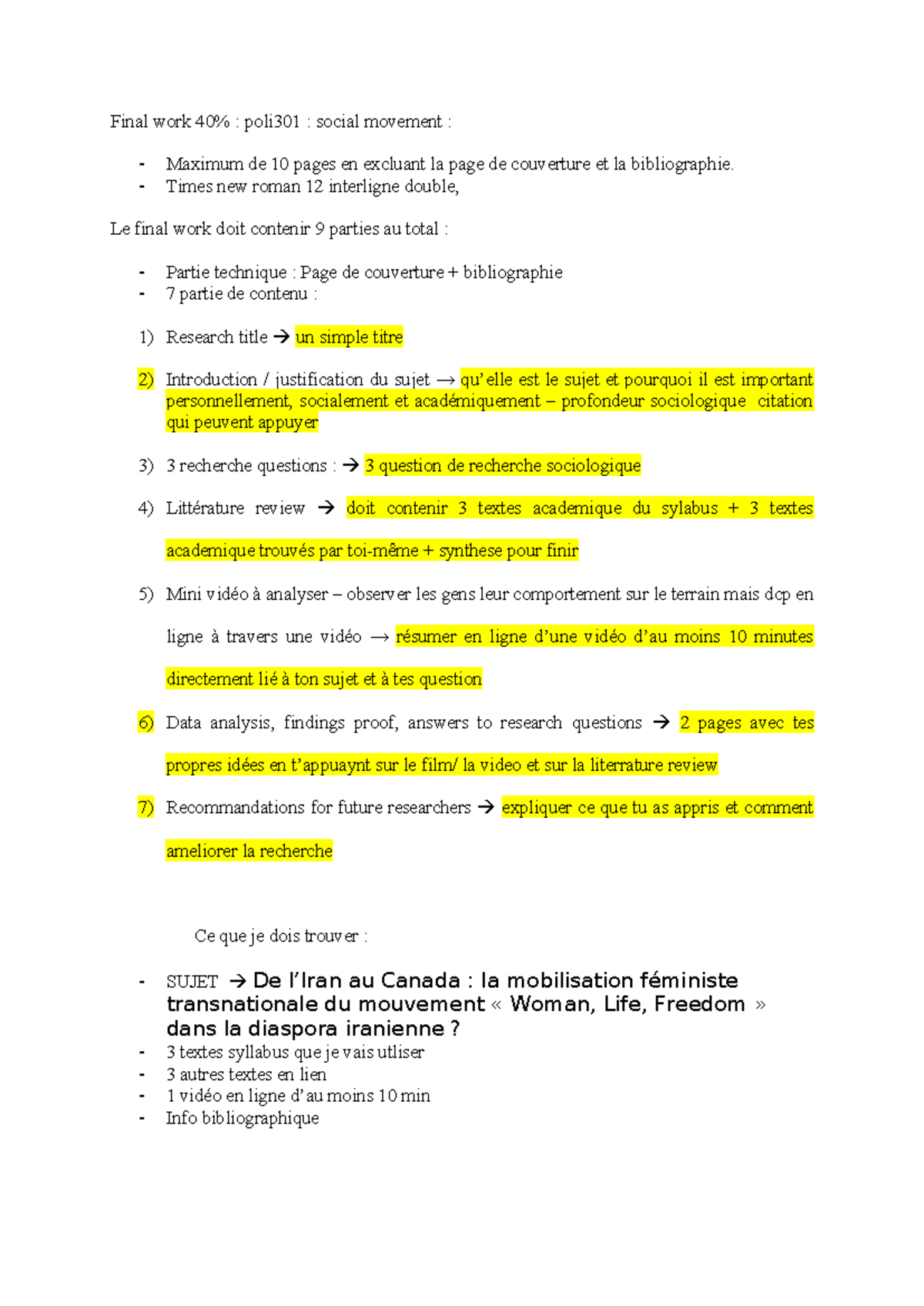 Final Work: POLI301 - Analyzing the Woman, Life, Freedom Movement in ...