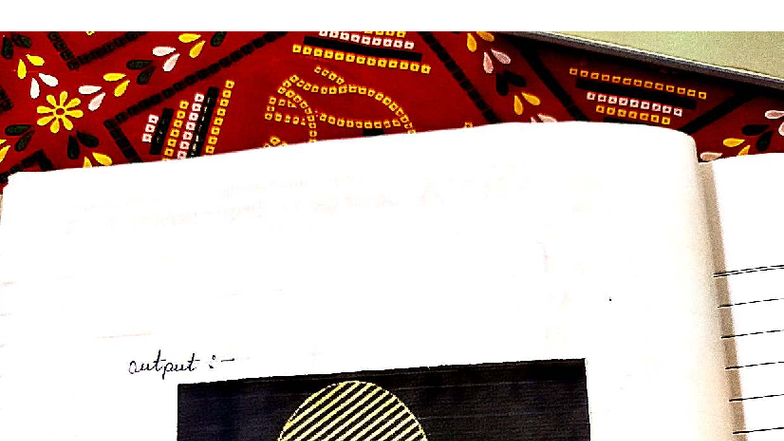 CG Lab 5-10: Experiment Documentation at ARYA College - Studocu