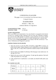 COMP2022 - USyd - COMP2022 Models of Computation - Studocu
