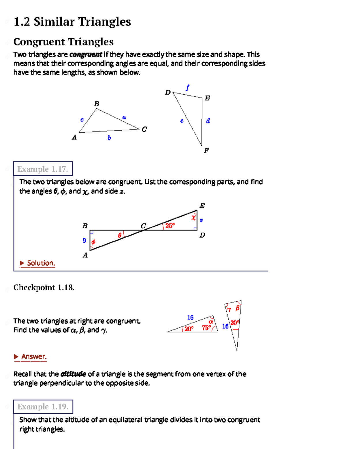 PRES1Trig Similar Triangles - 🔗1 Similar Triangles 🔗 Congruent ...