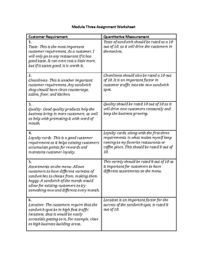 QSO 321 Module Eight Assignment - Topic Response Date of Request ...