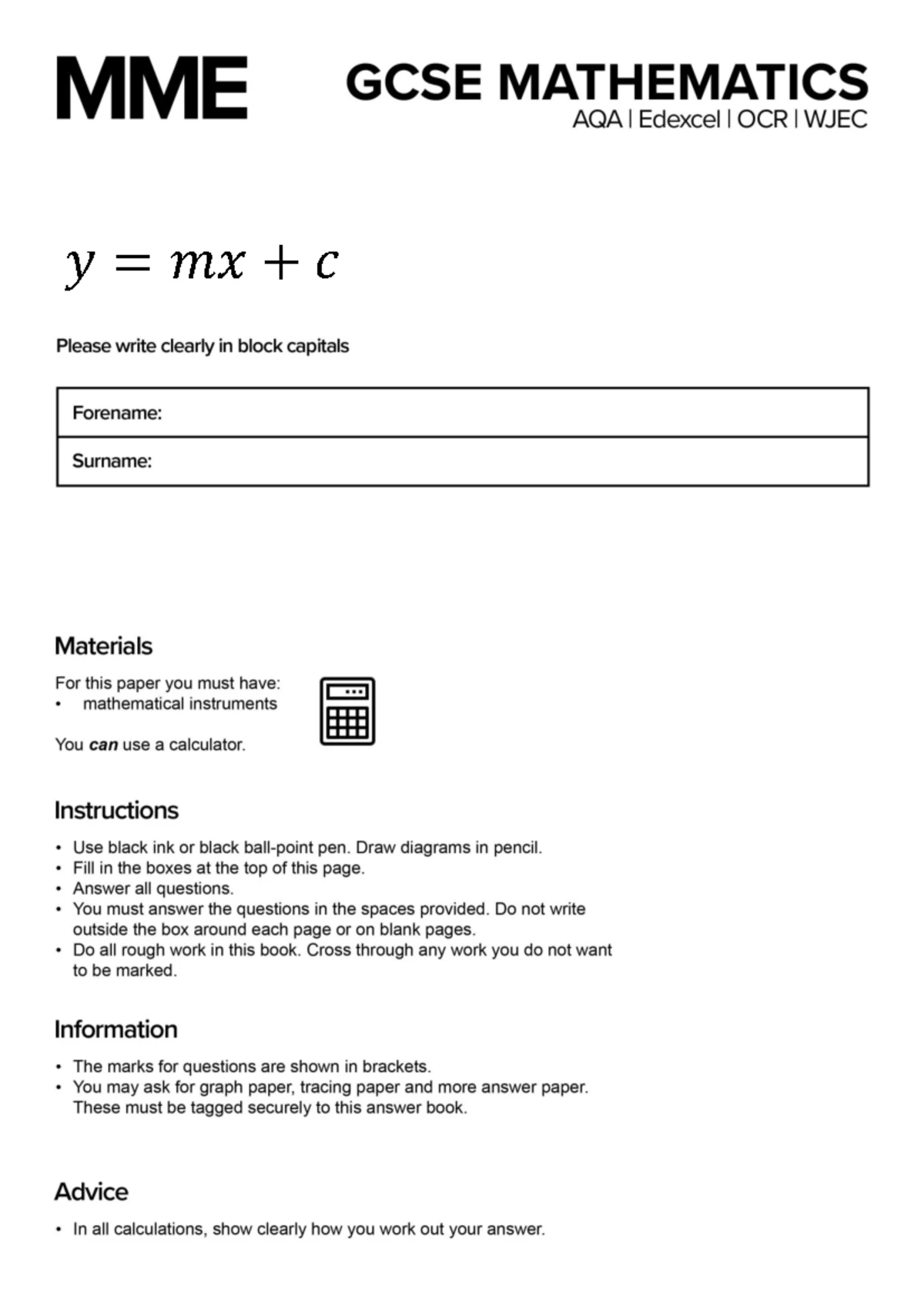 GCSE Maths: Expanding and Factorising Practice Questions - Studocu