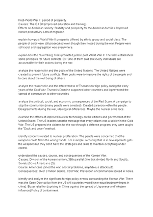 Chapter 6 Source Analysis Table - Chapter 6 Living under Fire: World ...